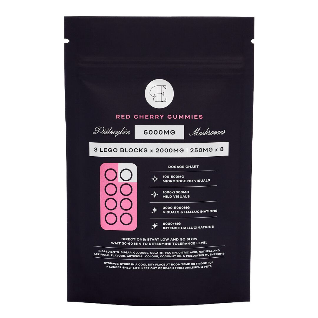 Euphoria Psychedelics Red Cherry Gummy 6000mg - Place Order Now