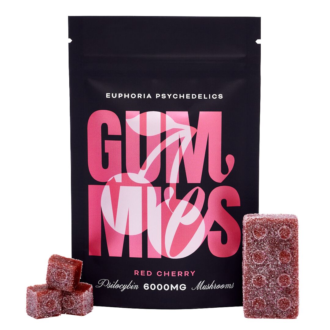 Euphoria Psychedelics Red Cherry Gummy 6000mg - Place Order Now
