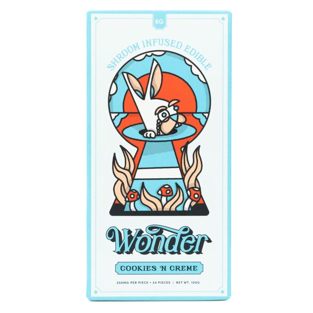 Wonder Cookies 'N Creme 6g Psilocybin Chocolate Bar - Shop Today!